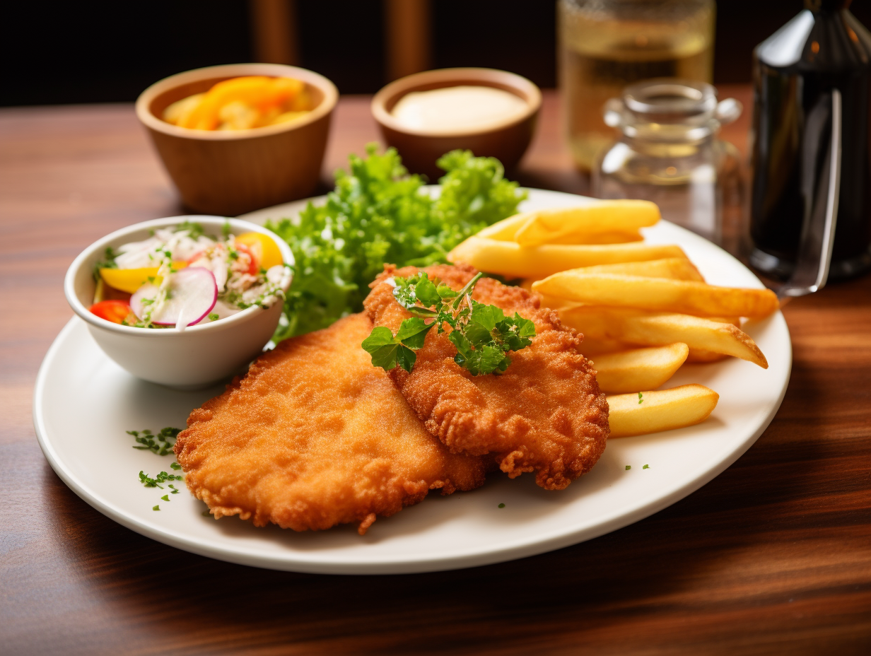 Super sprød schnitzel i airfryer - Din Airfryer Guru