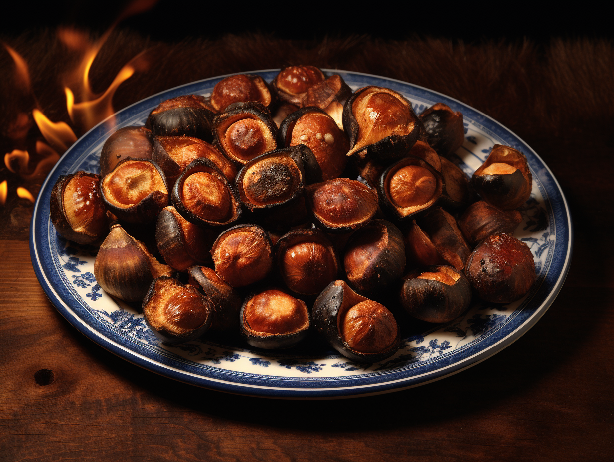 Ristede spisekastanjer i airfryer - Din Airfryer Guru